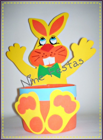 conejo de Pascua hecho en Goma Eva - Blog de imágenes